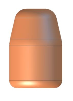 9mm RN - 124gr - CMJ Restrike Bullets - 1000 stk | Børsemaker Wear AS