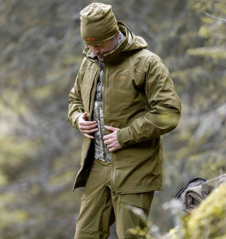 Blaser Men's Resist 3L Jacket Dark Olive | Børsemaker Wear AS